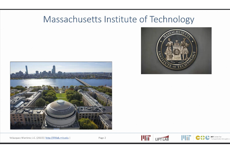 El Mtro. Camilo Andrés Mora Quiñones, Project Manager del MIT dio ...