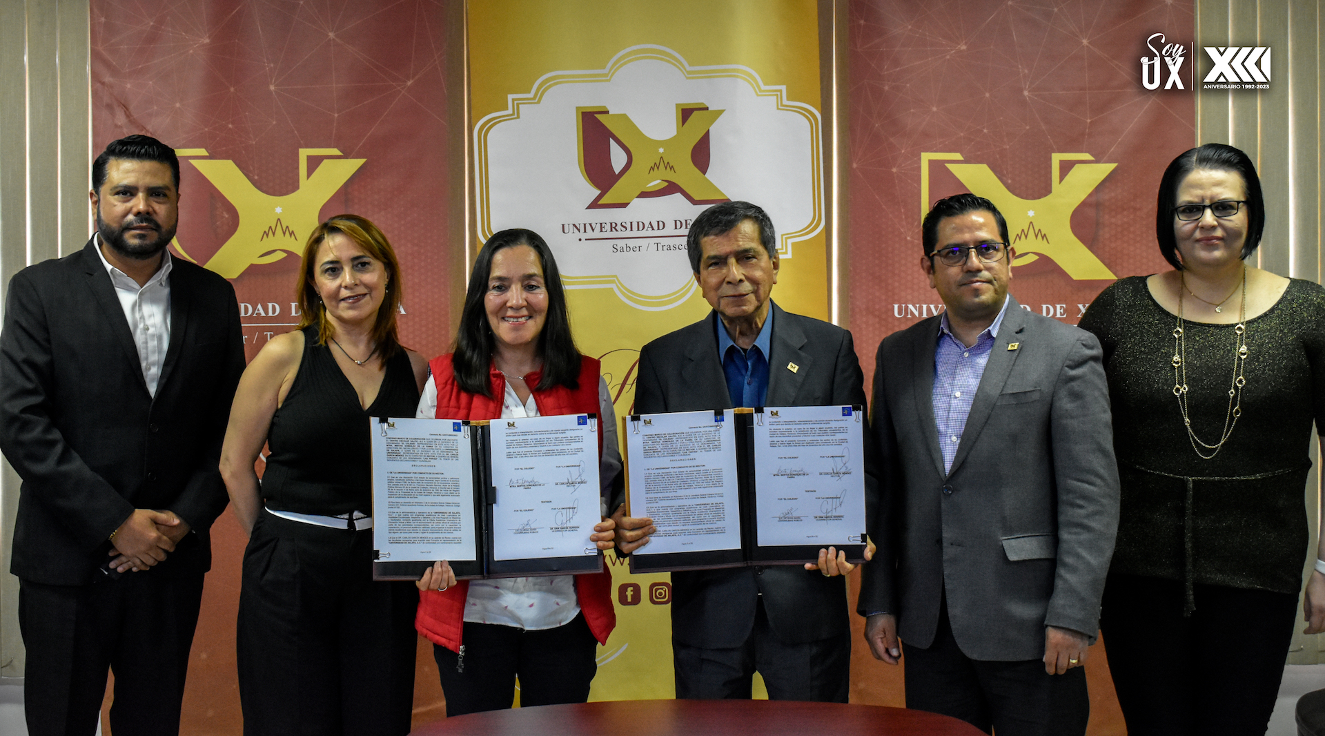 Se realiza firma de convenio con el Centro Escolar Xalitic, A.C., en la Universidad de Xalapa ...