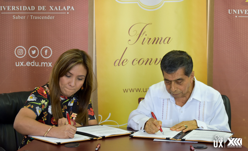 La Universidad de Xalapa y la Escuela de Bachilleres Ricardo Flores Magón (Oficial B) firman ...